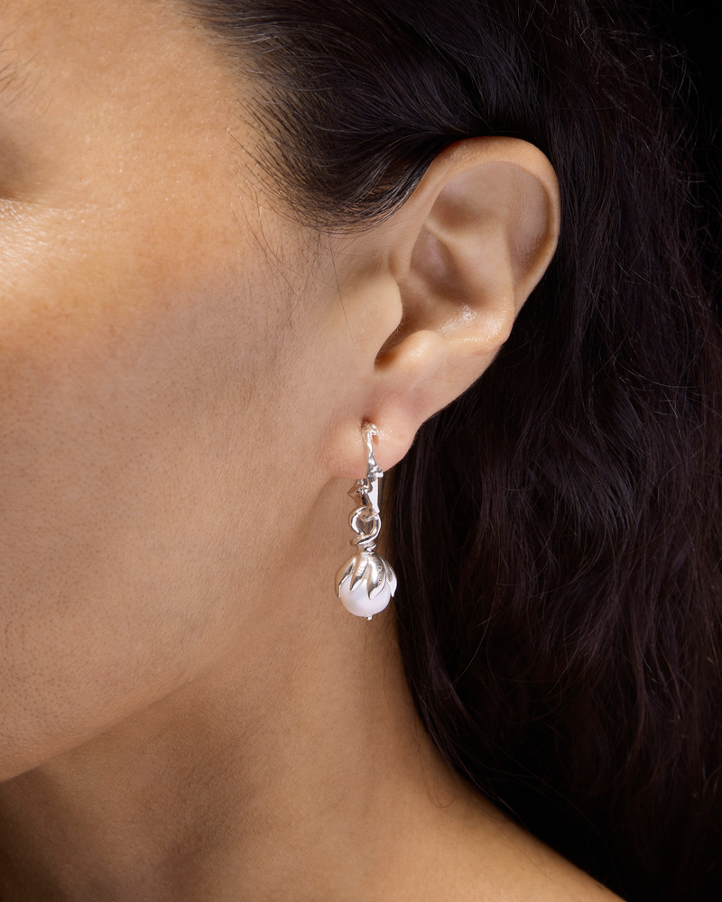 Bud Hoop Earring | Maria Nilsdotter