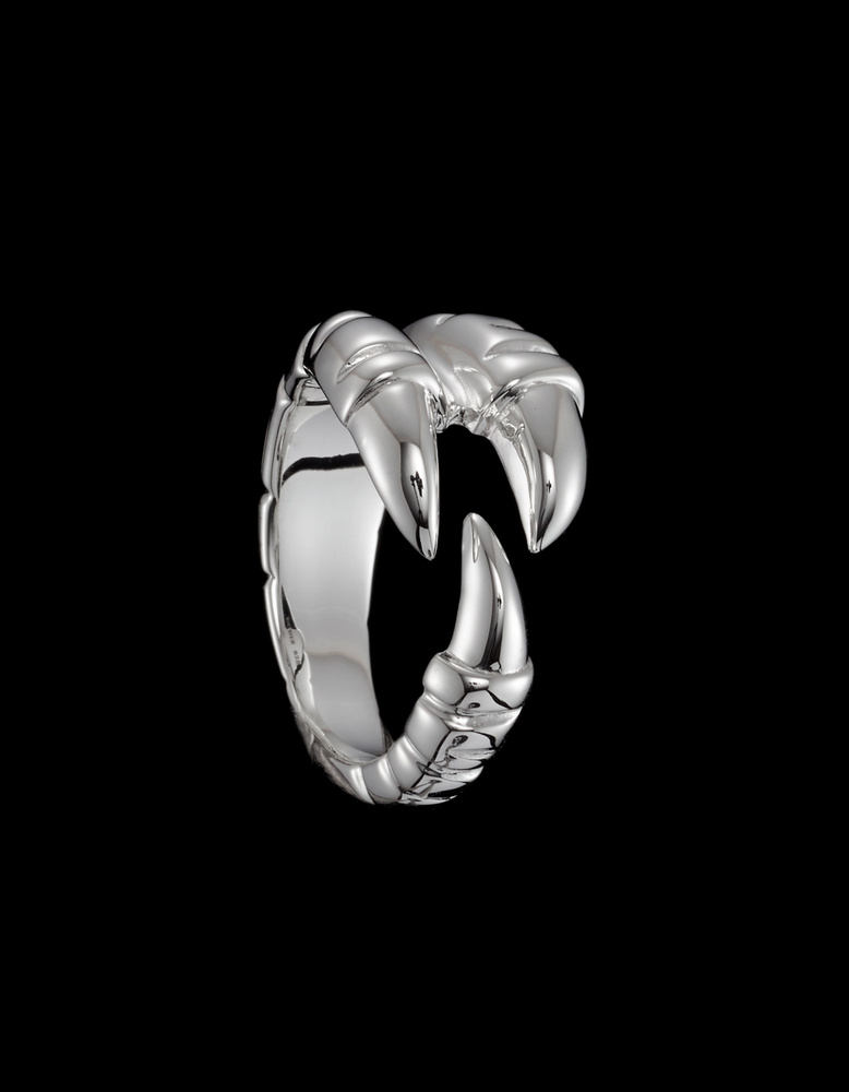 Claw Ring - Bold 925 Sterling Silver Dragon's Talon | Maria Nilsdotter