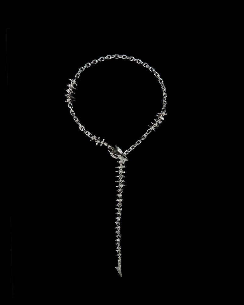 Dragon Chain Necklace - Timeless 925 Sterling Silver Craft | Maria ...